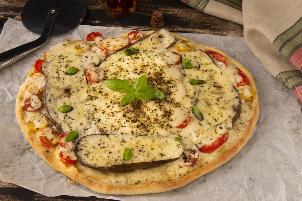 Pizza de Berenjenas y Provolone - La Cocina de Frabisa La Cocina de Frabisa