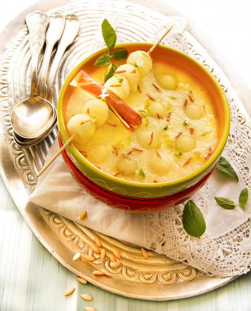 Crema fresca de melón con albahaca. - La Cocina de Frabisa La Cocina de ...