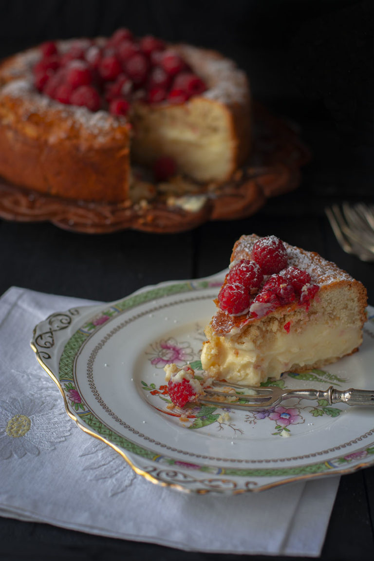 Pastel Vasco con crema y frambuesas - La Cocina de Frabisa La Cocina de ...