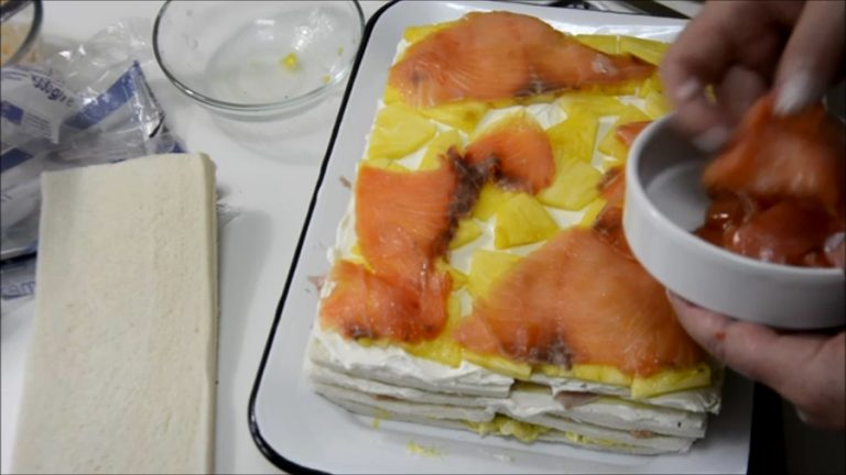 Pastel "sandwich" de verano. Fiesta - La Cocina de Frabisa La Cocina de ...