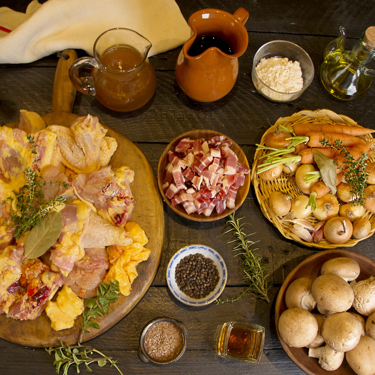 Gallina al vino. Coq au vin. - La Cocina de Frabisa La Cocina de Frabisa