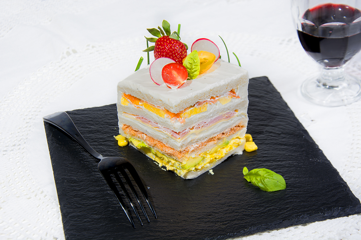 Pastel "sandwich" de verano. Fiesta - La Cocina de Frabisa La Cocina de ...