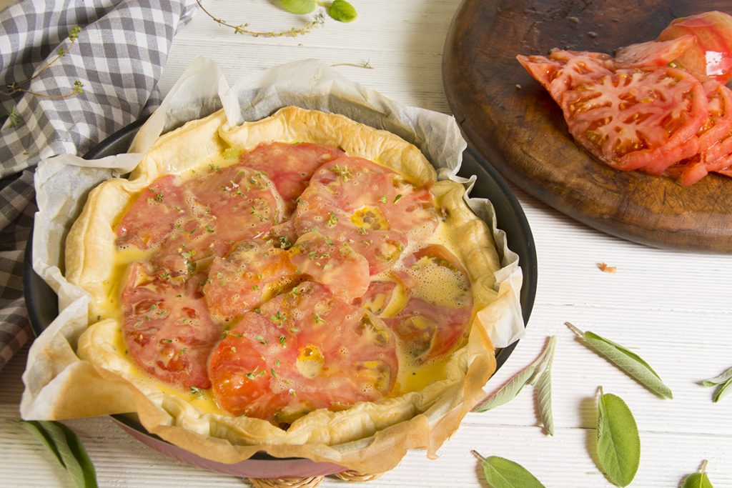 Pastel de puerro, tomate y jamón - La Cocina de Frabisa La Cocina de ...