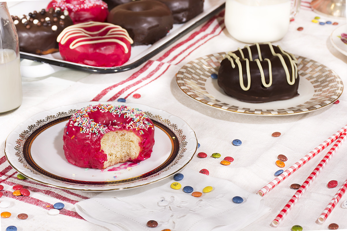 Donuts de azúcar y de chocolate - La Cocina de Frabisa La Cocina de Frabisa