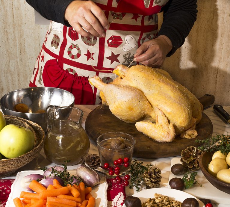 Capón relleno al horno. Navidad - La Cocina de Frabisa La Cocina de Frabisa