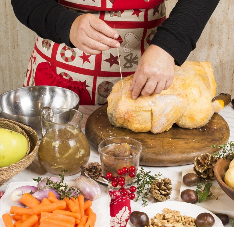 Capón relleno al horno. Navidad - La Cocina de Frabisa La Cocina de Frabisa