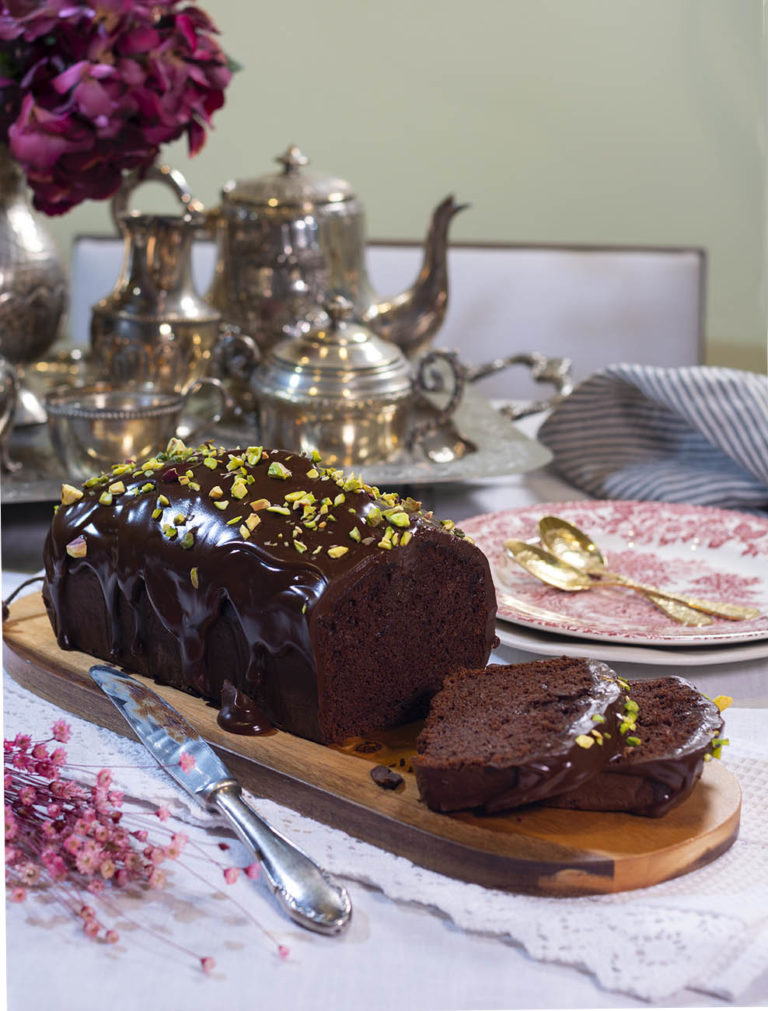 Cake de castañas, chocolate y pistachos. SIN GLUTEN - La Cocina de ...