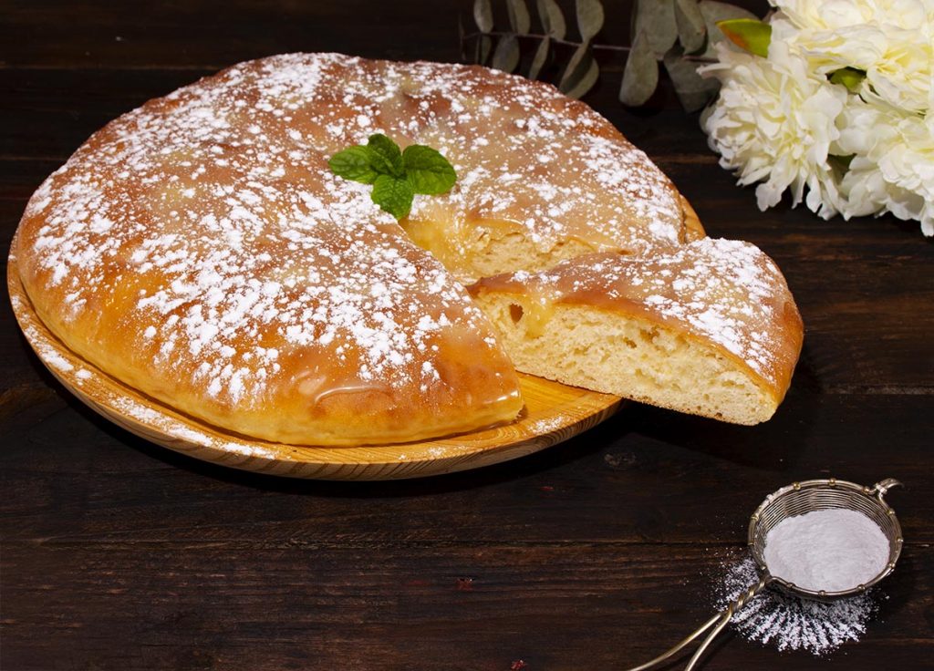 Torta de nata. Cocina Gallega. - La Cocina de Frabisa La Cocina de Frabisa