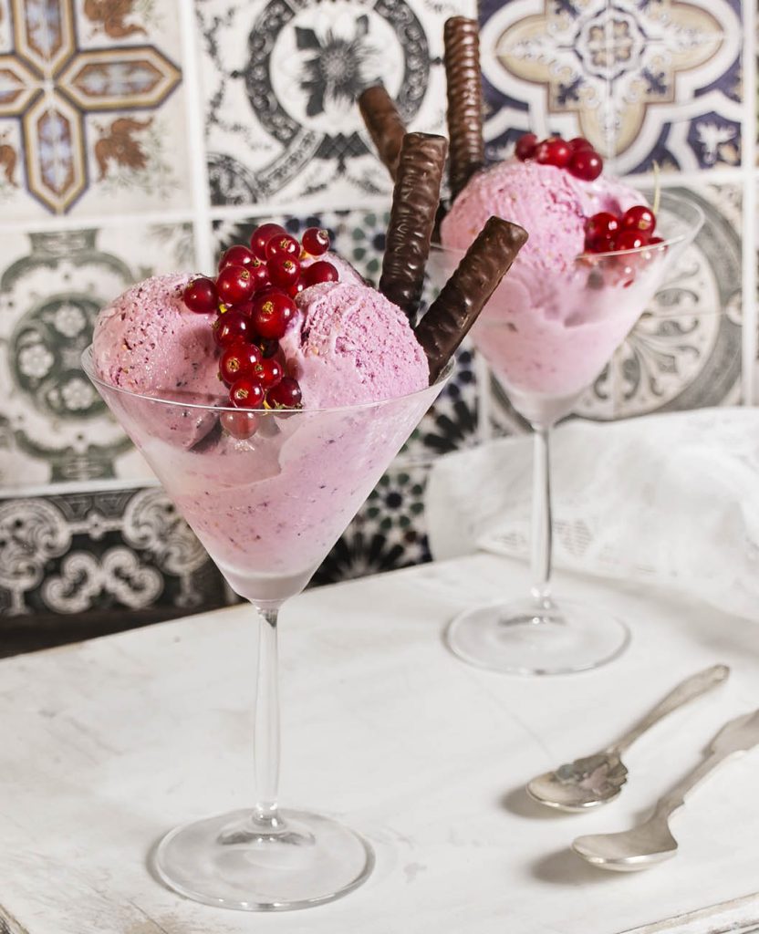 Helado casero de frutos rojos. Sin Heladera. Fácil - La Cocina de ...