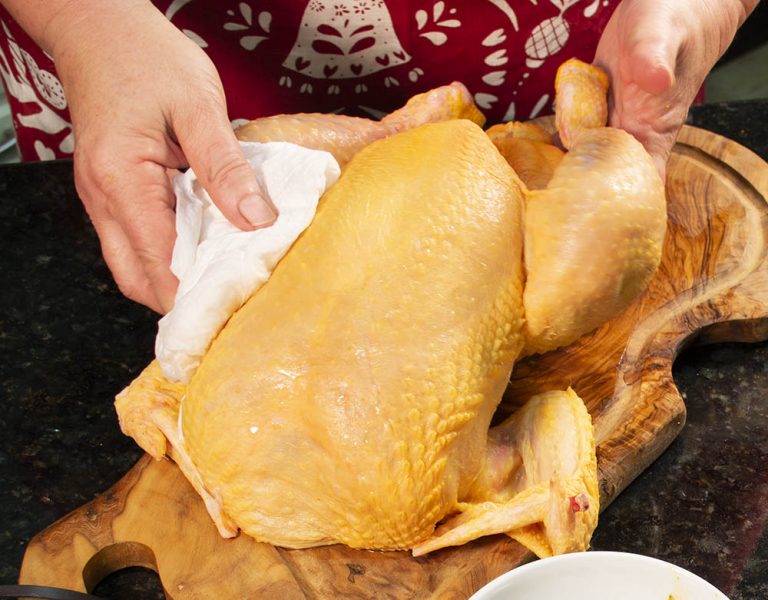 Pularda del Convento asada con salsa CUMBERLAND - La Cocina de Frabisa ...