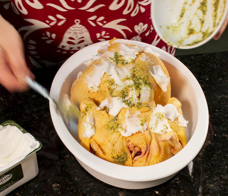 Pularda del Convento asada con salsa CUMBERLAND - La Cocina de Frabisa ...