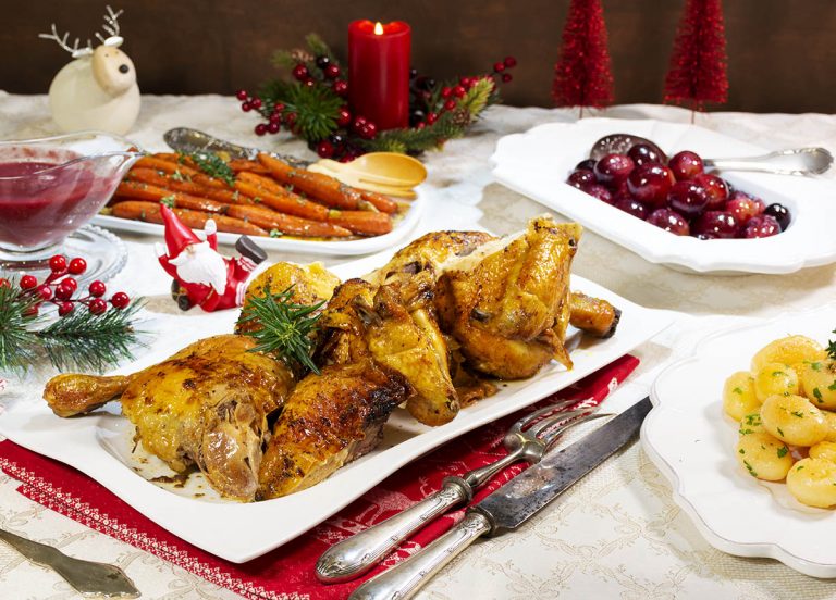 Pularda del Convento asada con salsa CUMBERLAND - La Cocina de Frabisa ...