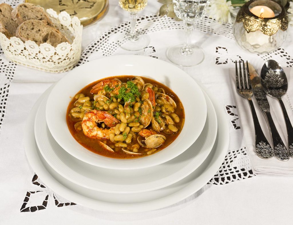 Verdinas con almejas y langostinos - Receta fácil y rápida La Cocina de ...