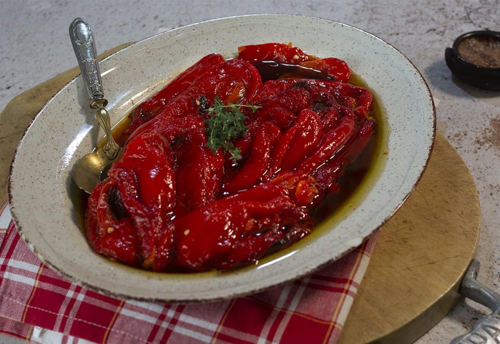Pimientos morrones asados al horno. Conservas - La Cocina de Frabisa La ...
