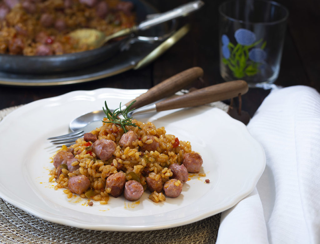 Arroz con longaniza y jamón. HORNO. - La Cocina de Frabisa La Cocina de ...