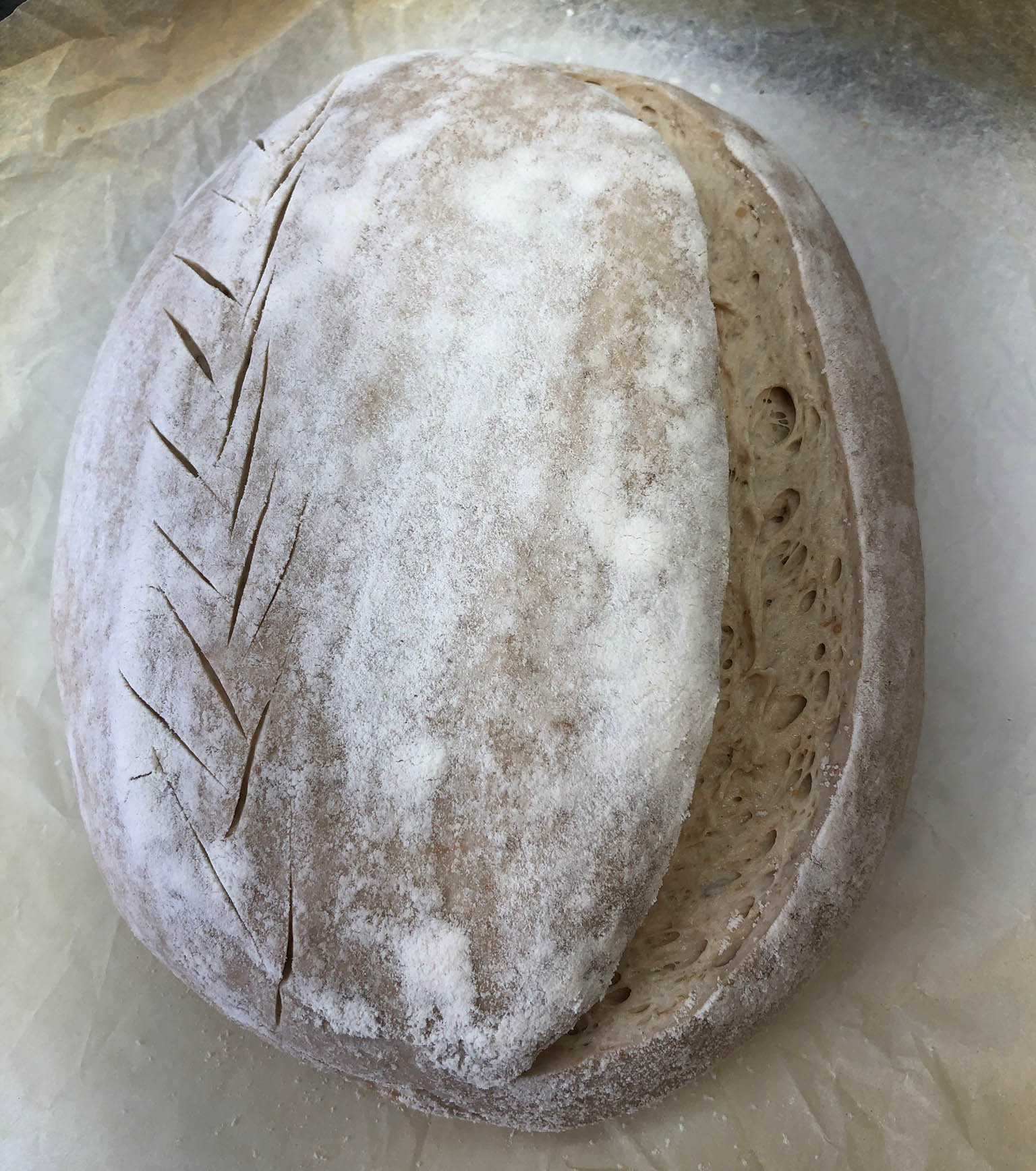 Pan semi-Integral con centeno y MASA MADRE - La Cocina de Frabisa La ...