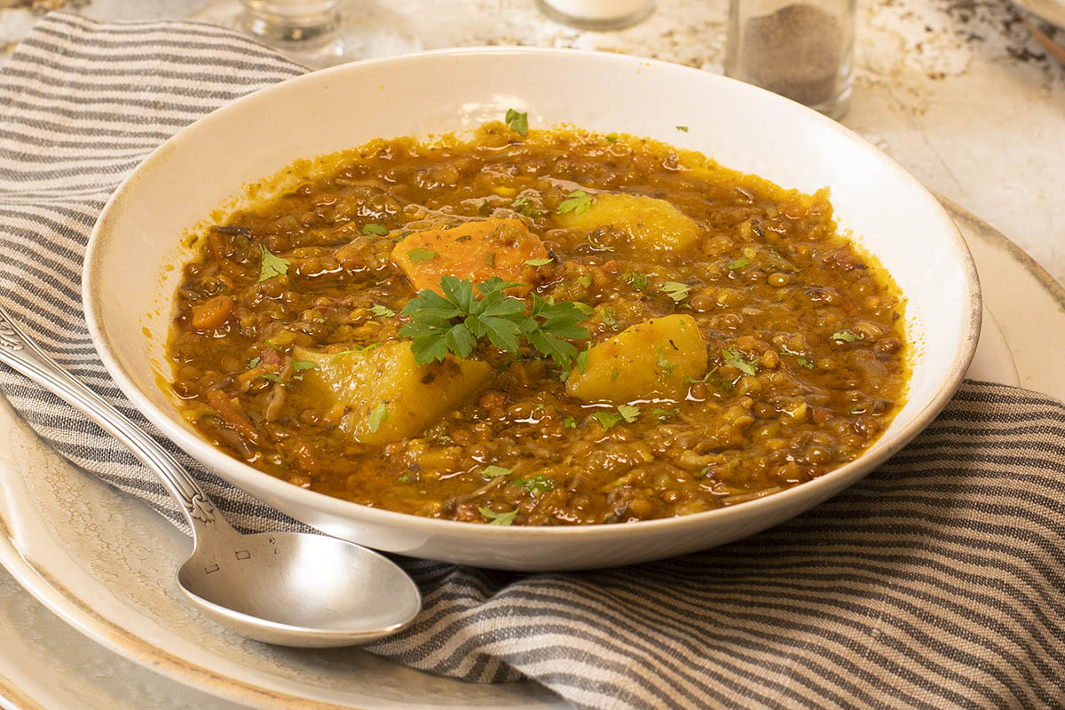 Lentejas guisadas CON VERDURAS - La Cocina de Frabisa La Cocina de Frabisa