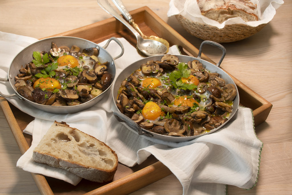 Huevos con setas y patatas - La Cocina de Frabisa La Cocina de Frabisa