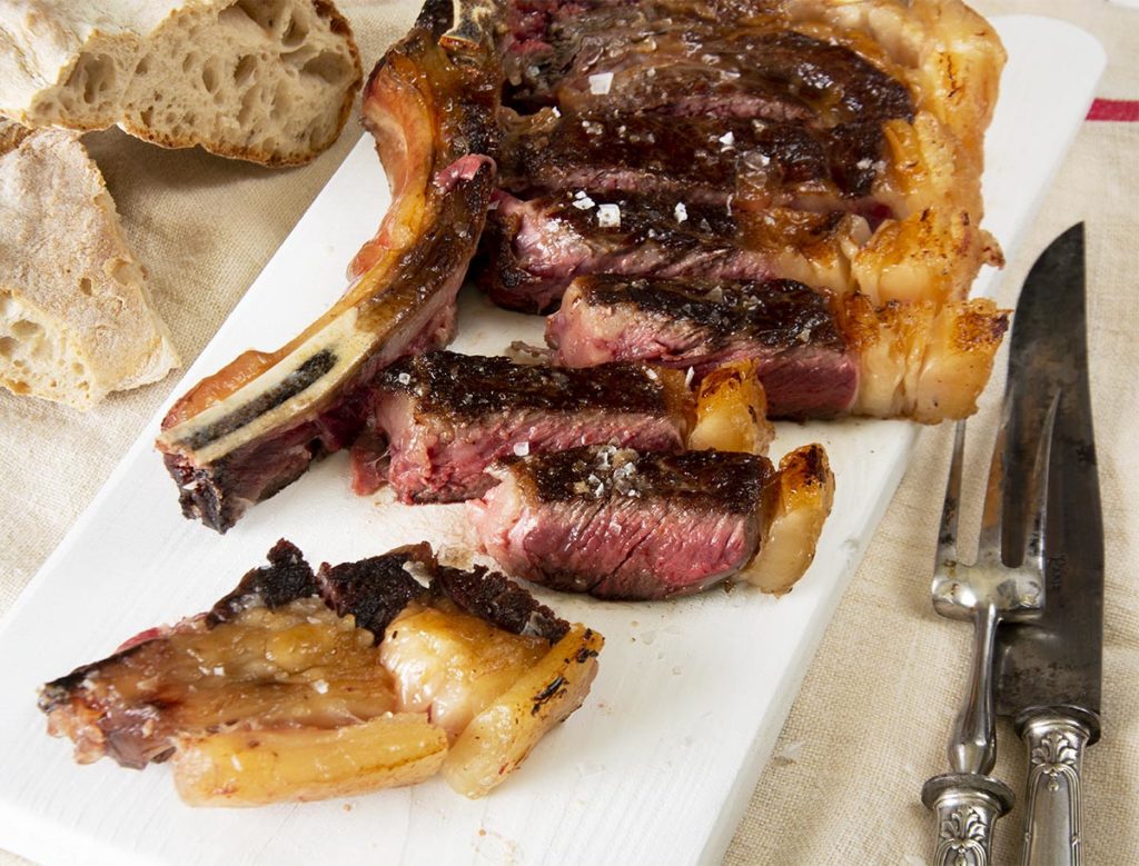 Chuleton de Vaca a la plancha con guarnición - La Cocina de Frabisa La ...