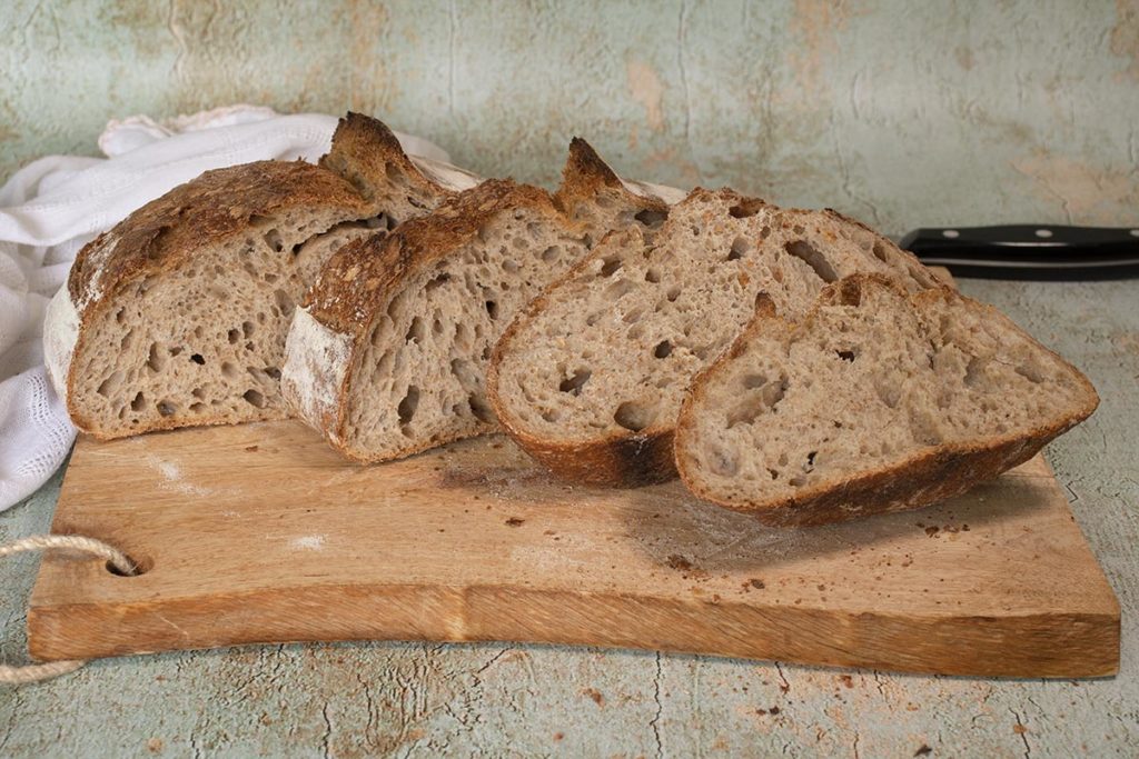 Pan de espelta integral, trigo gallego con masa madre. SIN AMASAR - La ...
