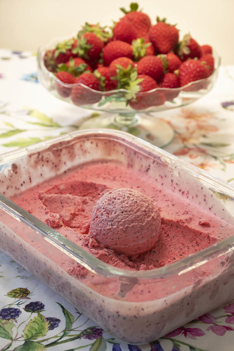 Helado de FRESAS con azúcar invertido - La Cocina de Frabisa La Cocina ...