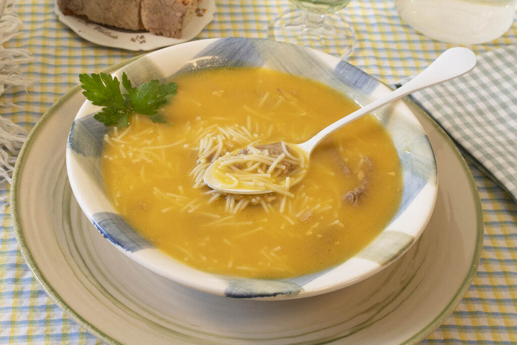 Sopa de fideos con sustancia - La Cocina de Frabisa La Cocina de Frabisa
