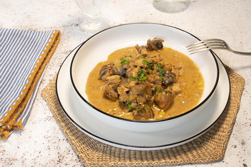 Pollo con champiñones PORTOBELLO - La Cocina de Frabisa La Cocina de ...